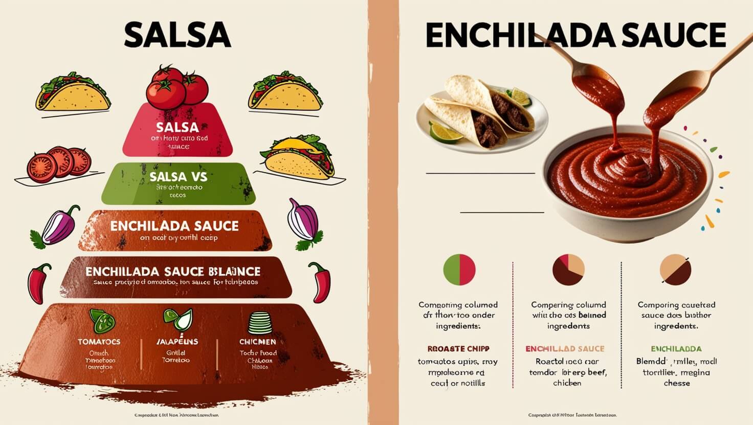 What's the Difference Between Salsa and Enchilada Sauce?